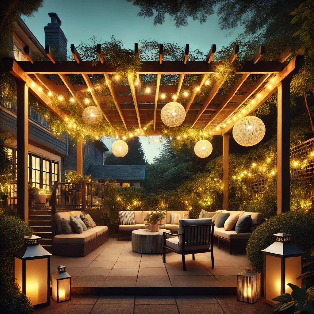 Pergola Lights: Creating the Perfect Ambiance for Your Backyard