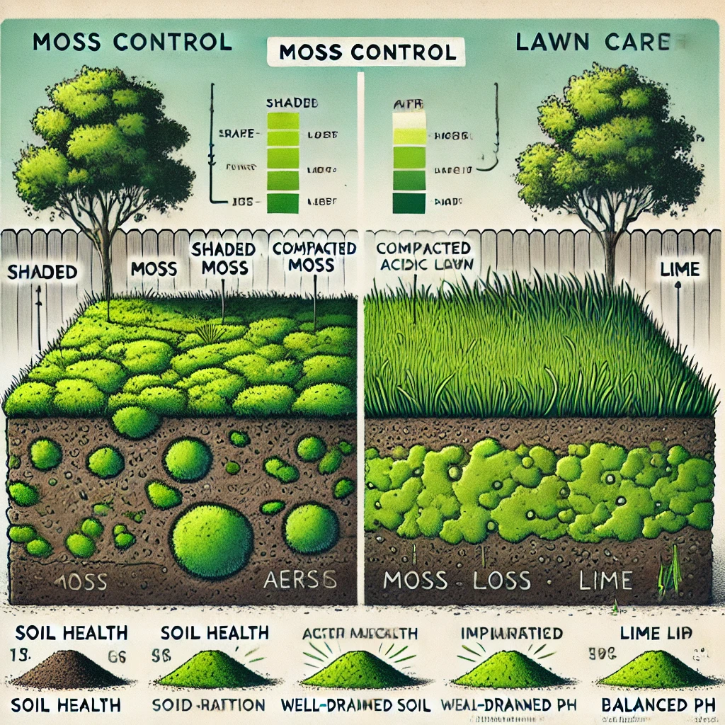 Moss Removal: Learn more on Moss Control