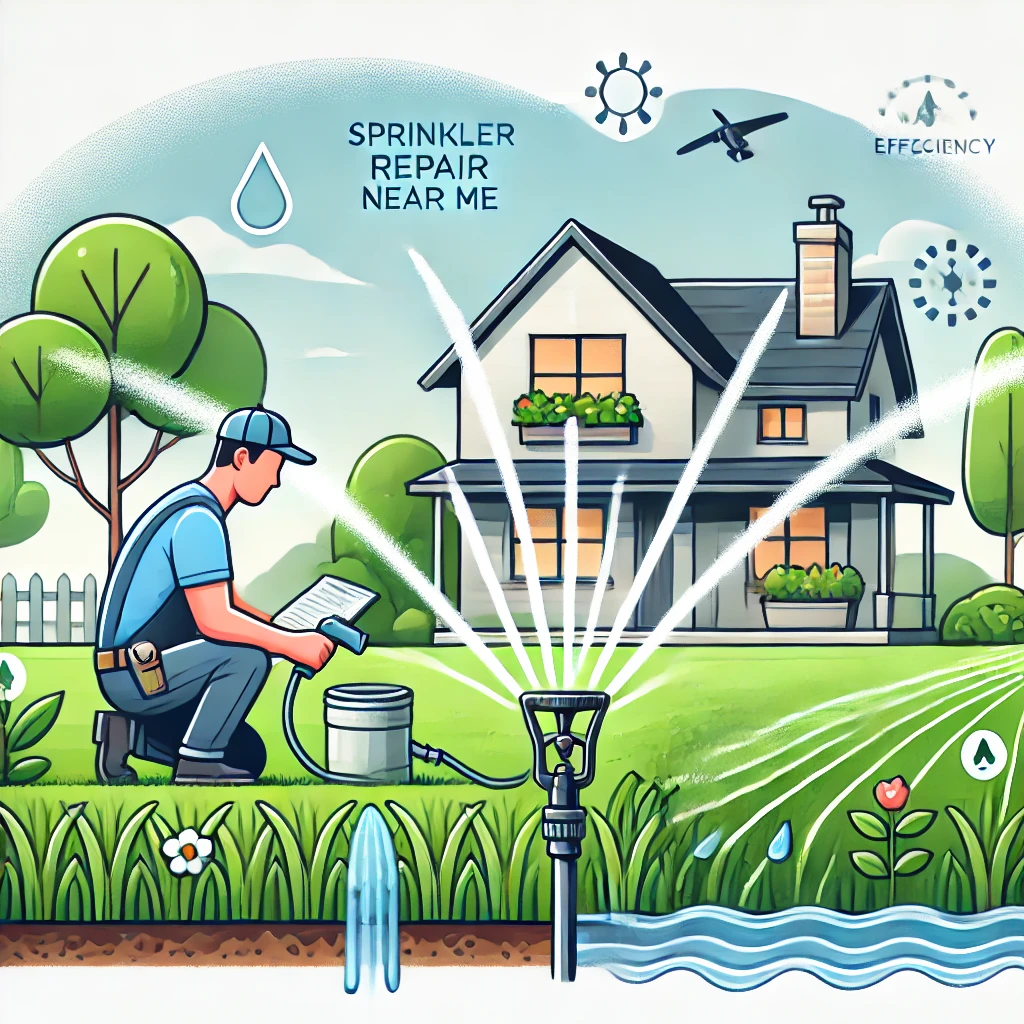 Sprinkler Repair Near Me! Contact Us Now for Your Irrigation Need!